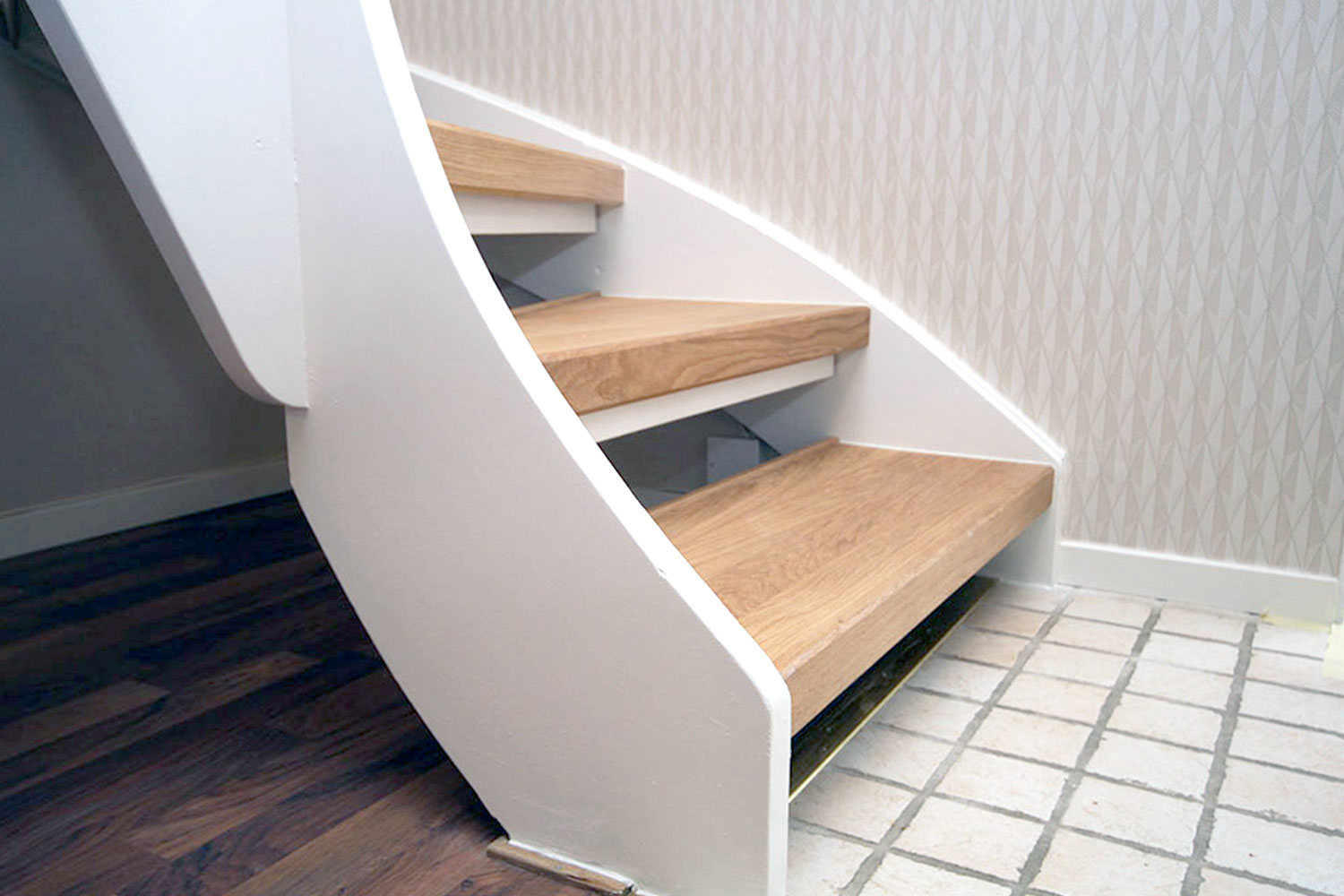 Trapprenovering täby - Svenska Trappsteg