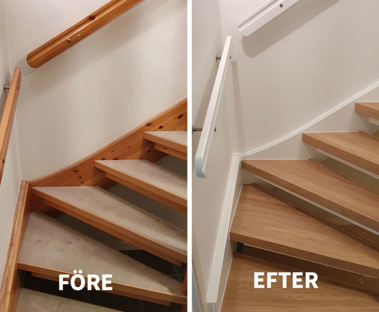 Trapprenovering Skåne - Få nytt liv i dina gamla eller nya trappor!